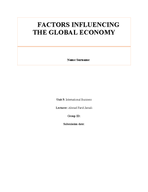 Harvard Style Cover page template (Summary writing) - Summary 1 ...