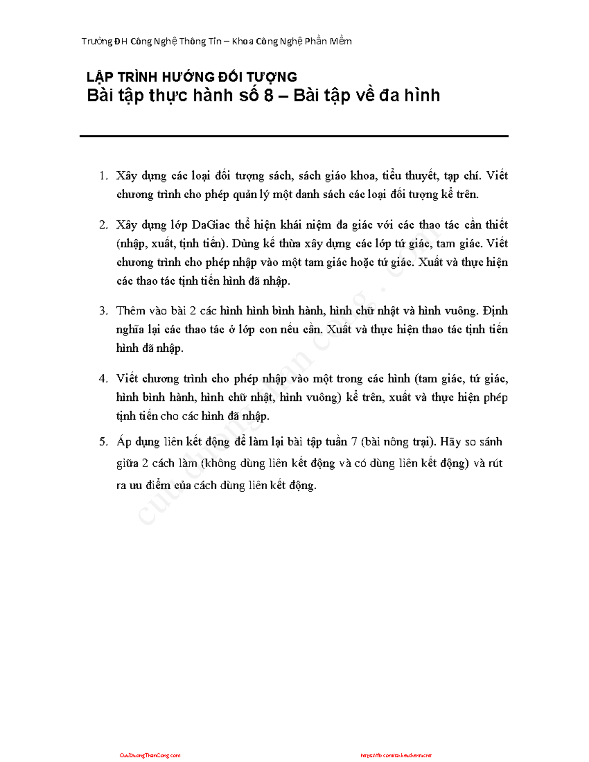 Lap-trinh-huong-doi-tuong thuc-hanh-lthdt-bai-8 - [cuuduongthancong - Trường ĐH Công Nghệ ThÙng ...