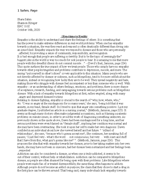 Autoethnography - Autoethnography Billy Jones This has probably been ...