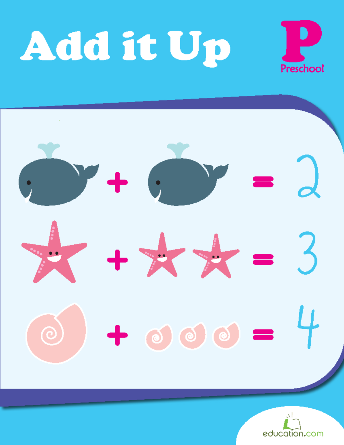 Add it up workbook - hey - Add it Up + + + = = = 2 3 4 Table of ...