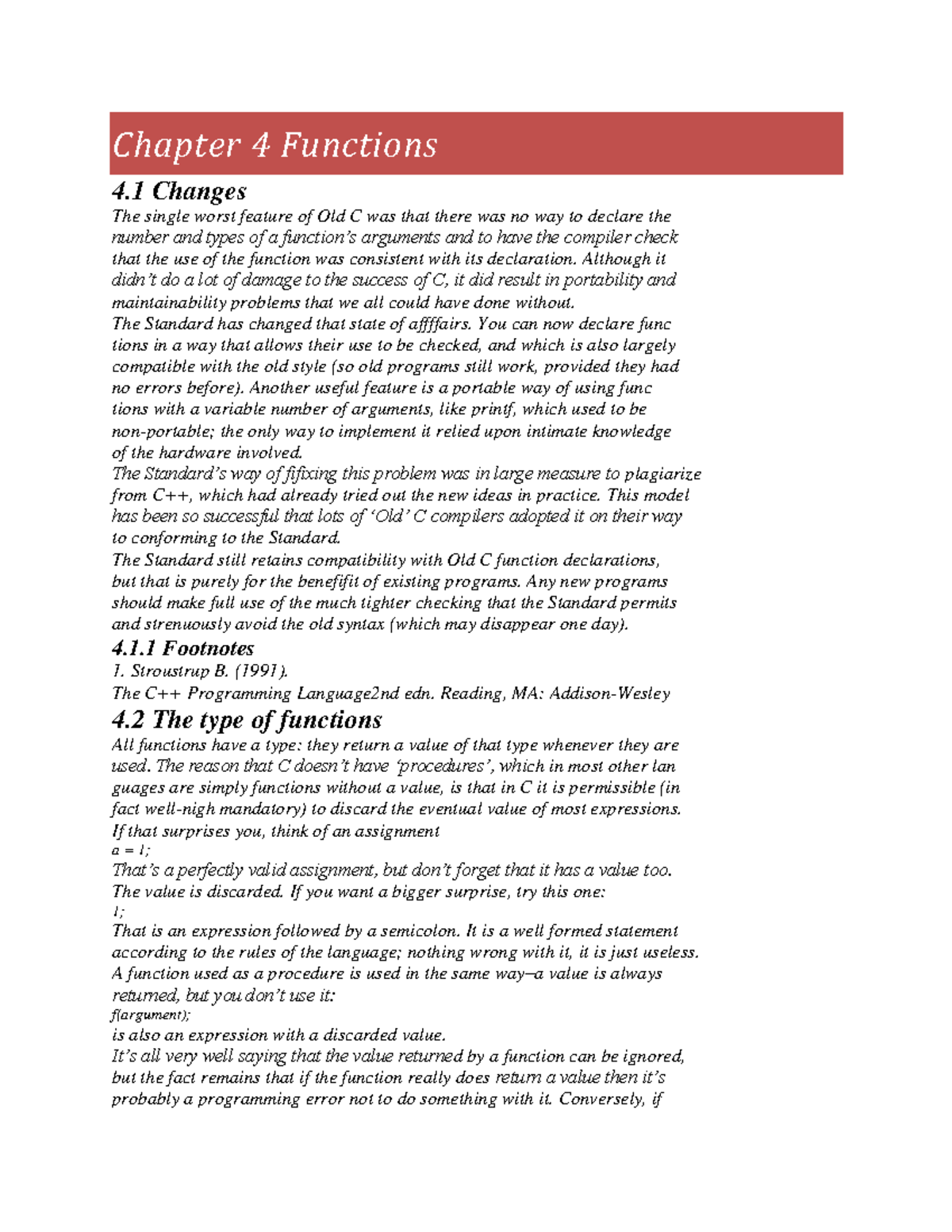 Chapter 4 Functions - Hey friends This thread contains quality notes ...