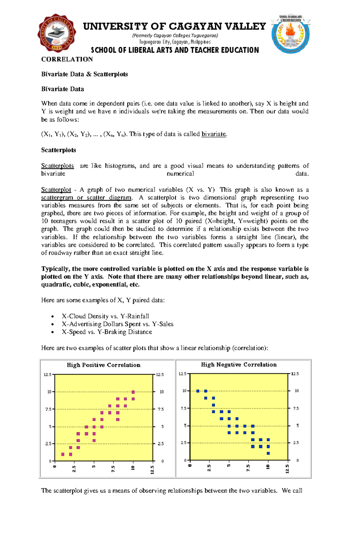 WEEK 10 Module- Midterm - (Formerly Cagayan Colleges Tuguegarao ...