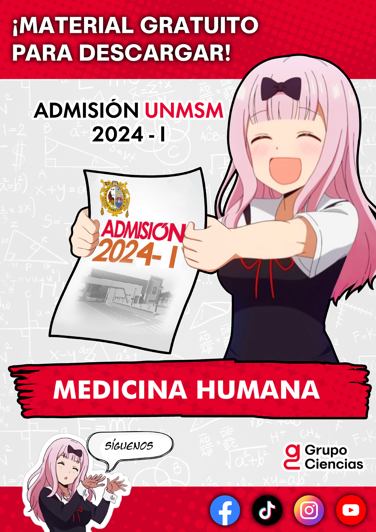 Examen Unmsm 2024-II - Medicina TIPO 1 ( Escaneado) - exámen de admisión - C - Studocu