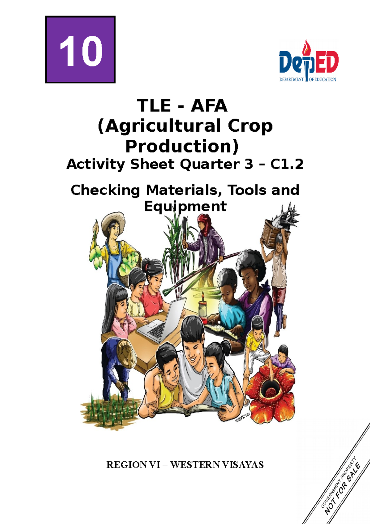 AFA Agri Crop Prod NCI 10 Q3 LAS2 Final - TLE - AFA (Agricultural Crop ...