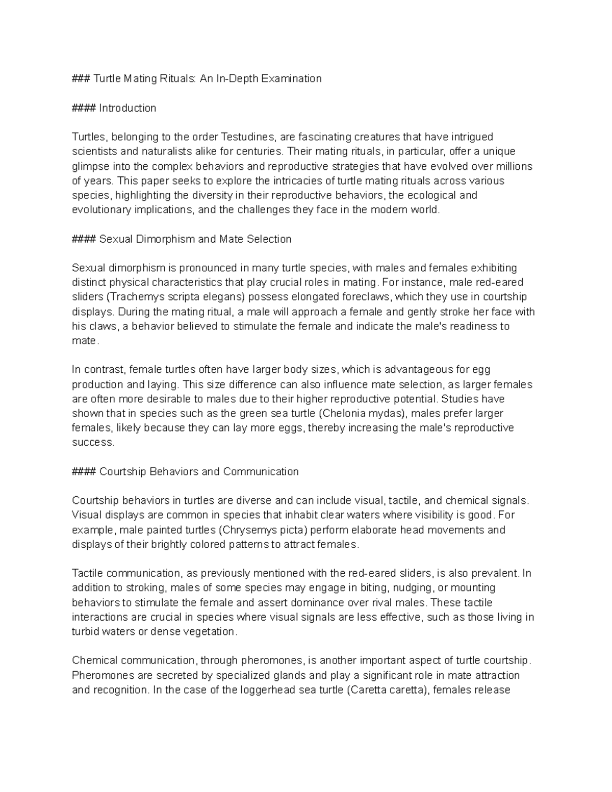 Turtle Mating Rituals- An In-Depth Examination - Turtle Mating Rituals ...