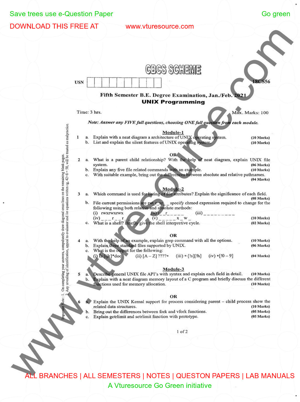 Unix qp - paper - Computer Networks and Security - Studocu