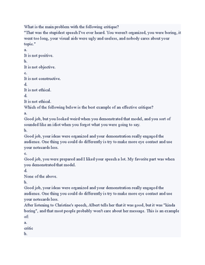 FOS 2 - practice materials - Developing ______________ skills helps you ...