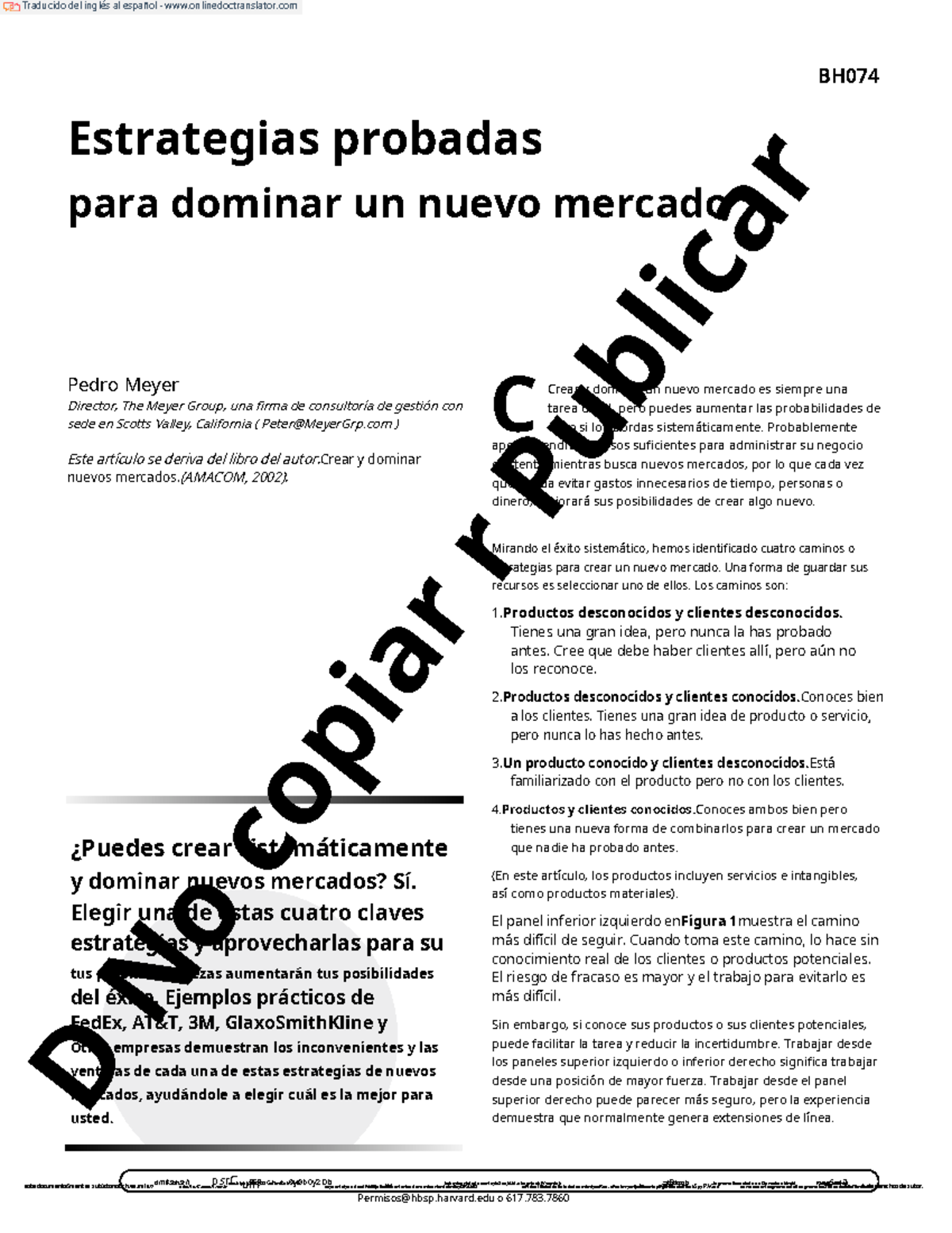 Reading 1 - lol - BH Estrategias probadas ####### para dominar un nuevo ...