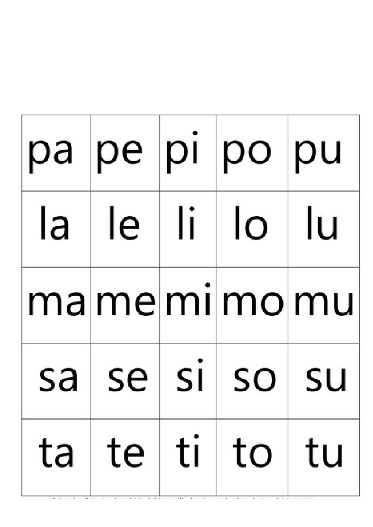 Silabasssss - Silabas - Español - Studocu