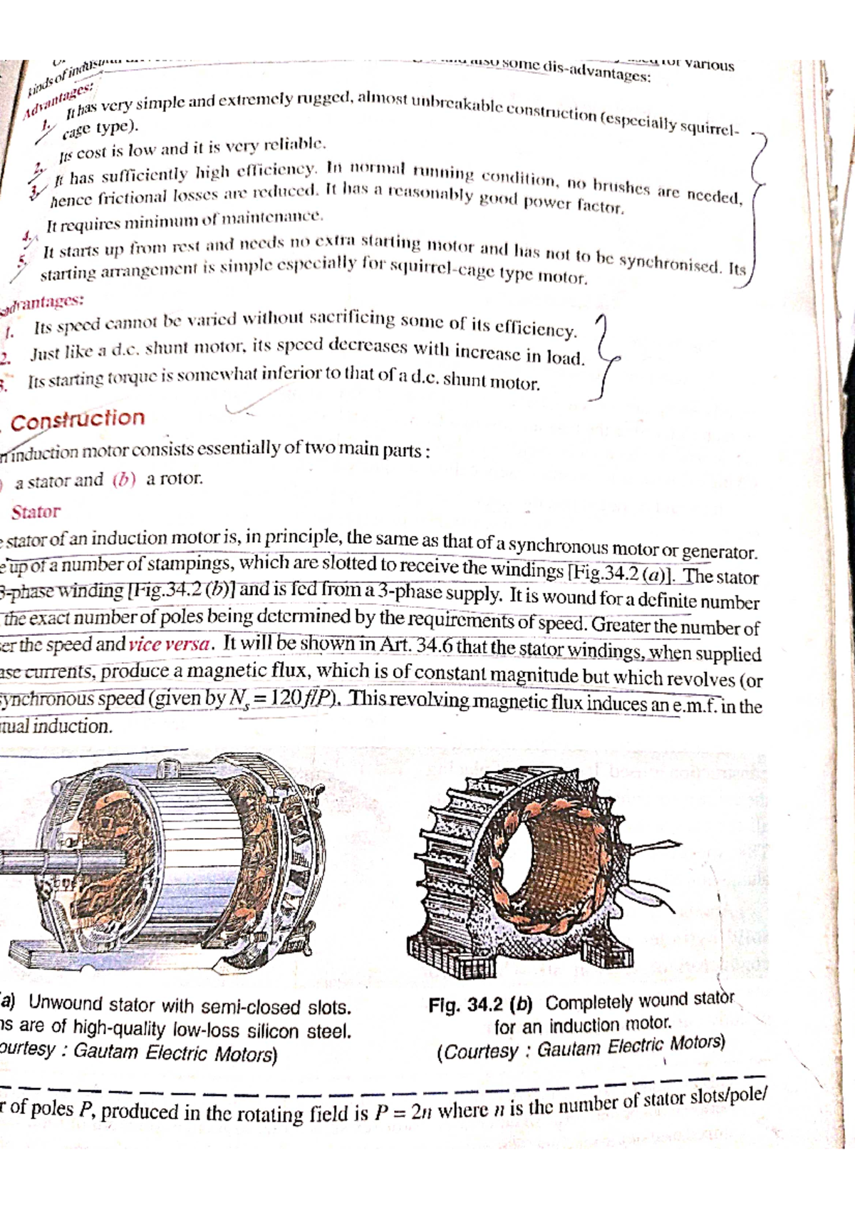 3 phase Induction motor - Synchronous and induction machines - Studocu