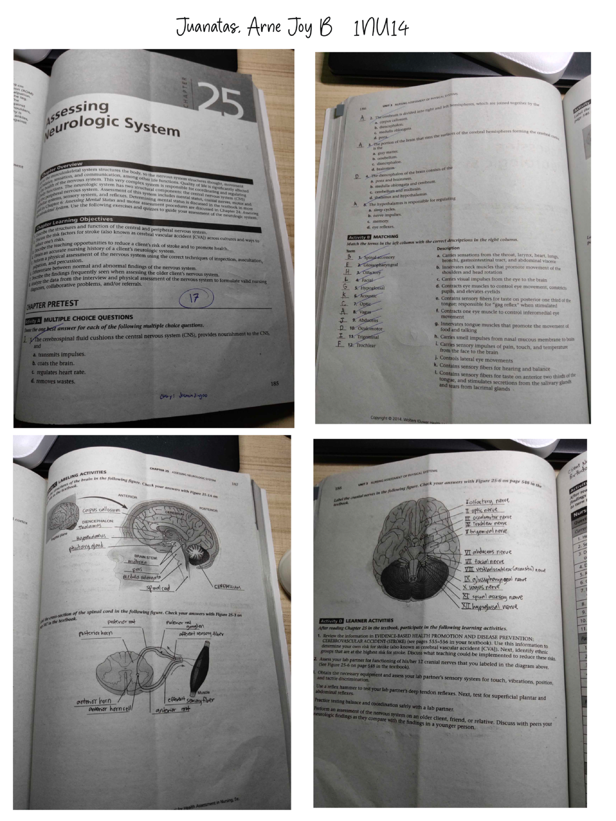 Lab Manual Neuro - Bachelor of Science in Nursing - Studocu