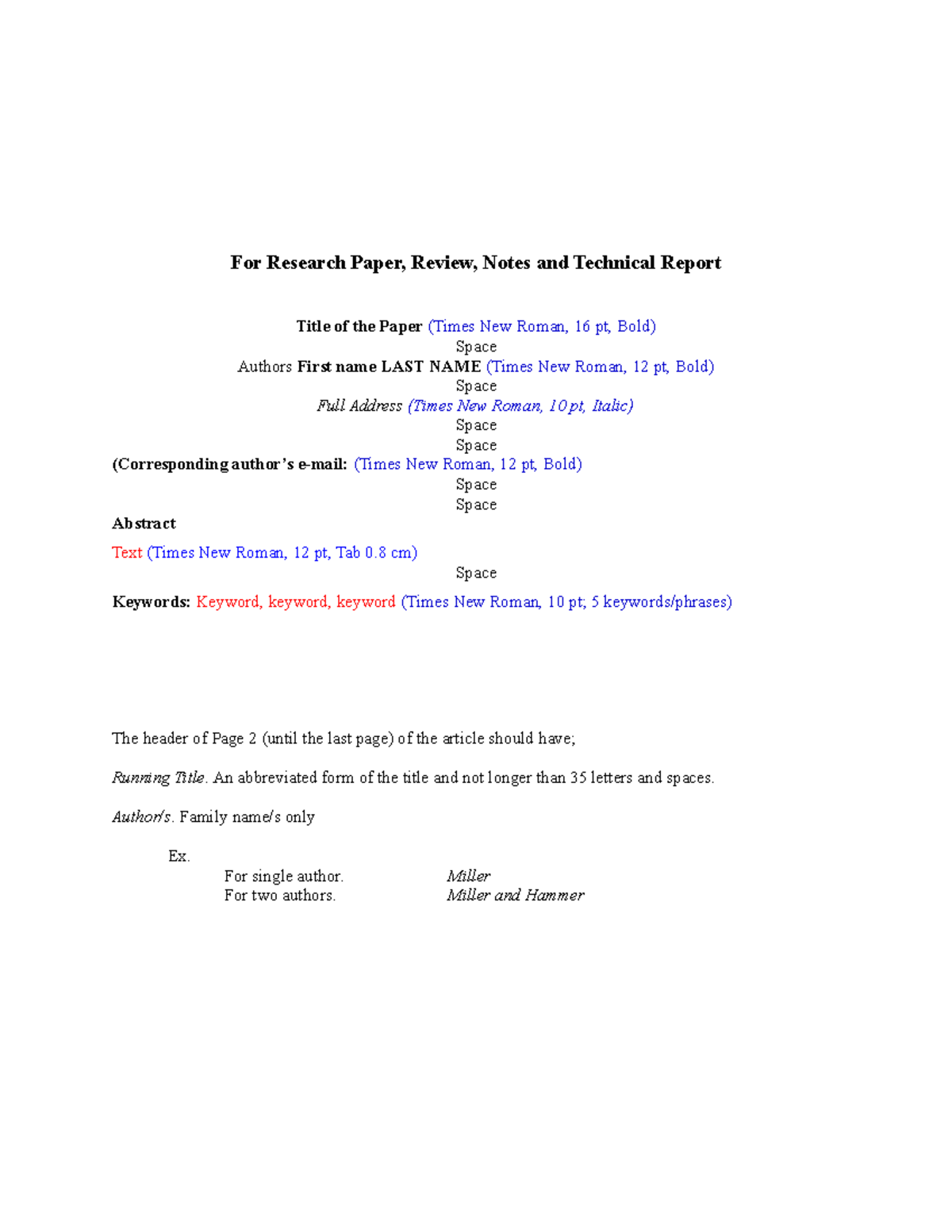 DRJ-Manuscript-Template - For Research Paper, Review, Notes and ...