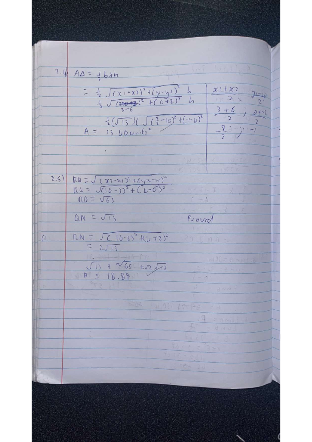 Analytical geometry past paper with answers - 2 As bxh h you (370 tz) 2 ...