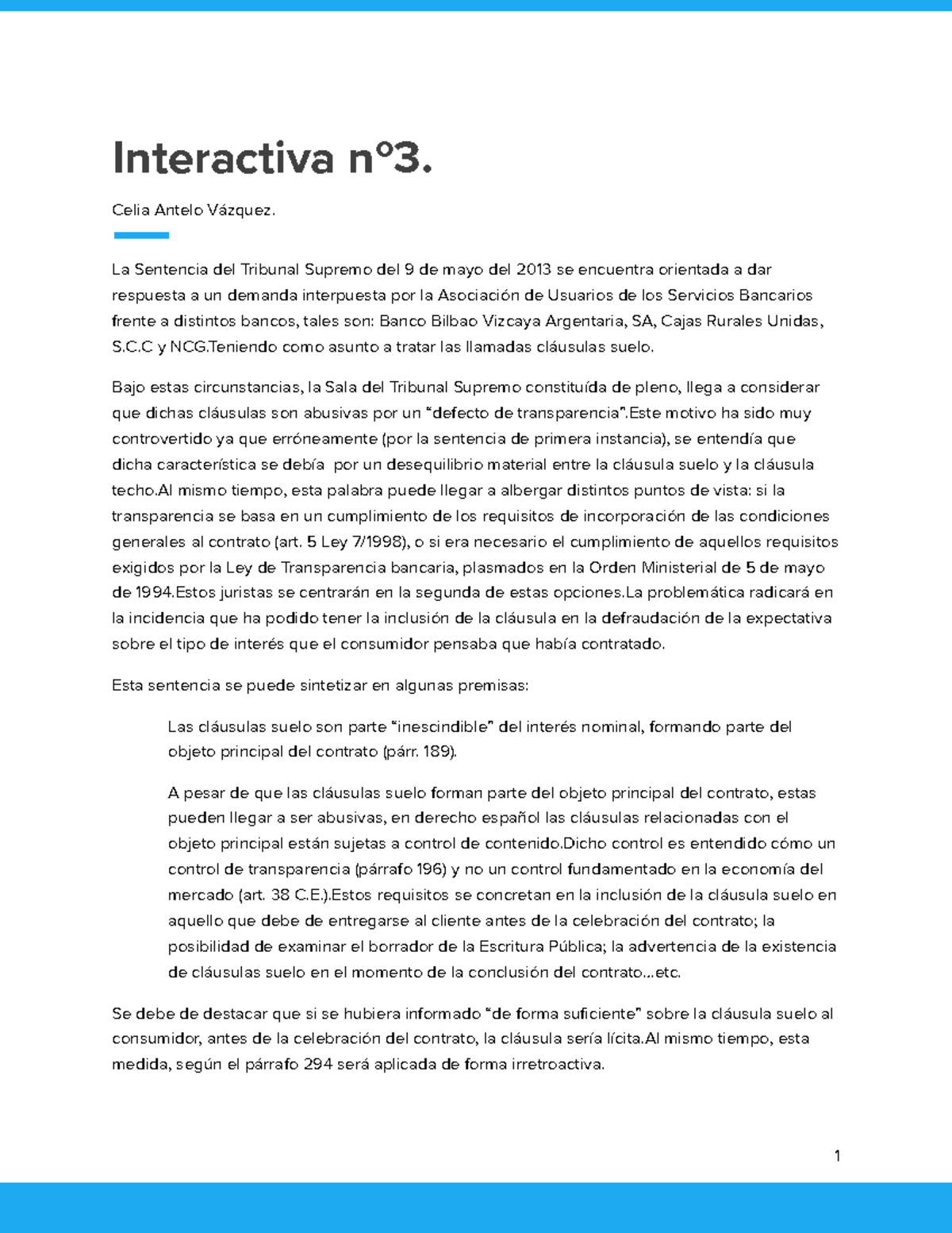 Interactiva nº3 - Celia Antelo Vázquez. La Sentencia del Tribunal ...