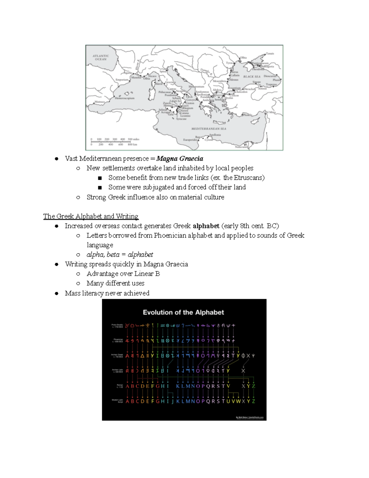 CLAS 105 - 3.2 Lecture - Iron Age - Vast Mediterranean presence = Magna ...