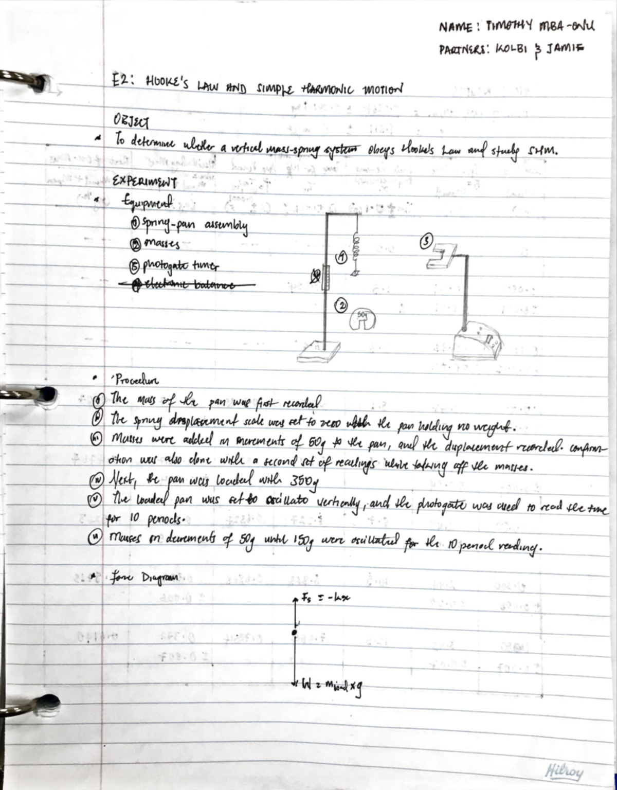 Physics M19 Lab - Phys 115.3 - Studocu
