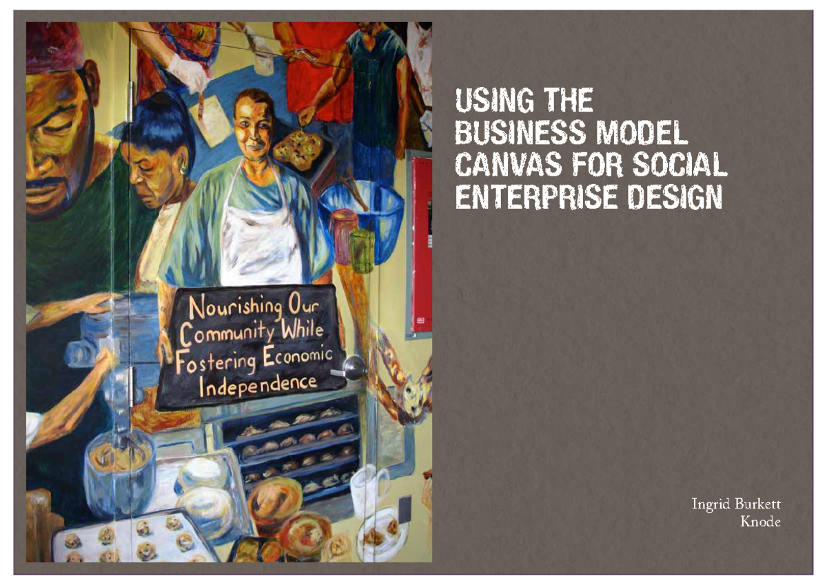 BMC for Social Enterprise - Using the BUsiness Model Canvas for soCial ...