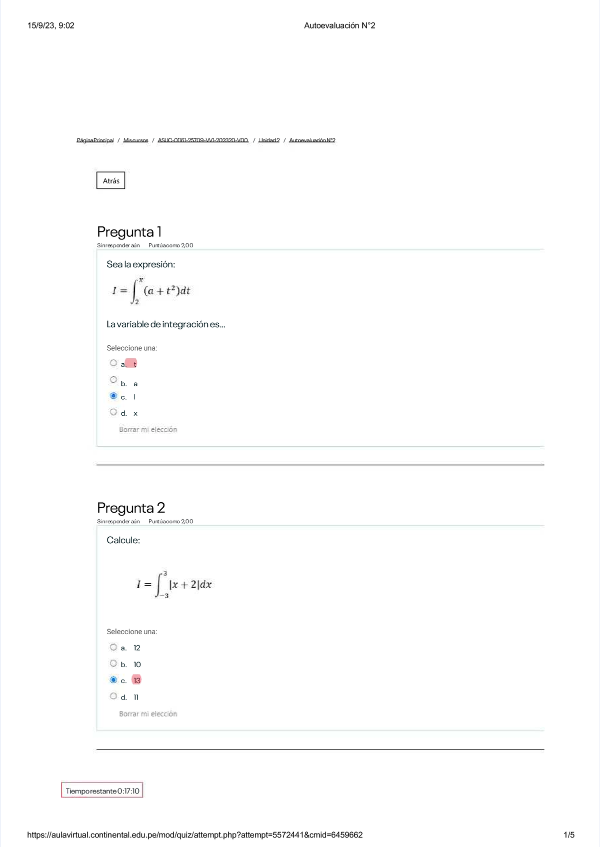 Pdf-autoevaluacion-n2-calculo-integral-v compress - Página PrincipalPágina Principal Pregunta ...