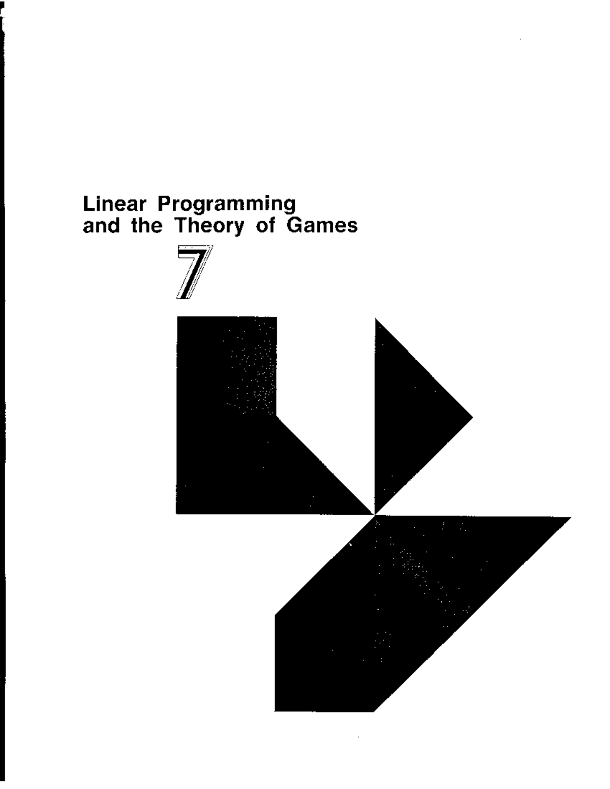 Linear Programming and theory of games - Graduation in economics - Studocu