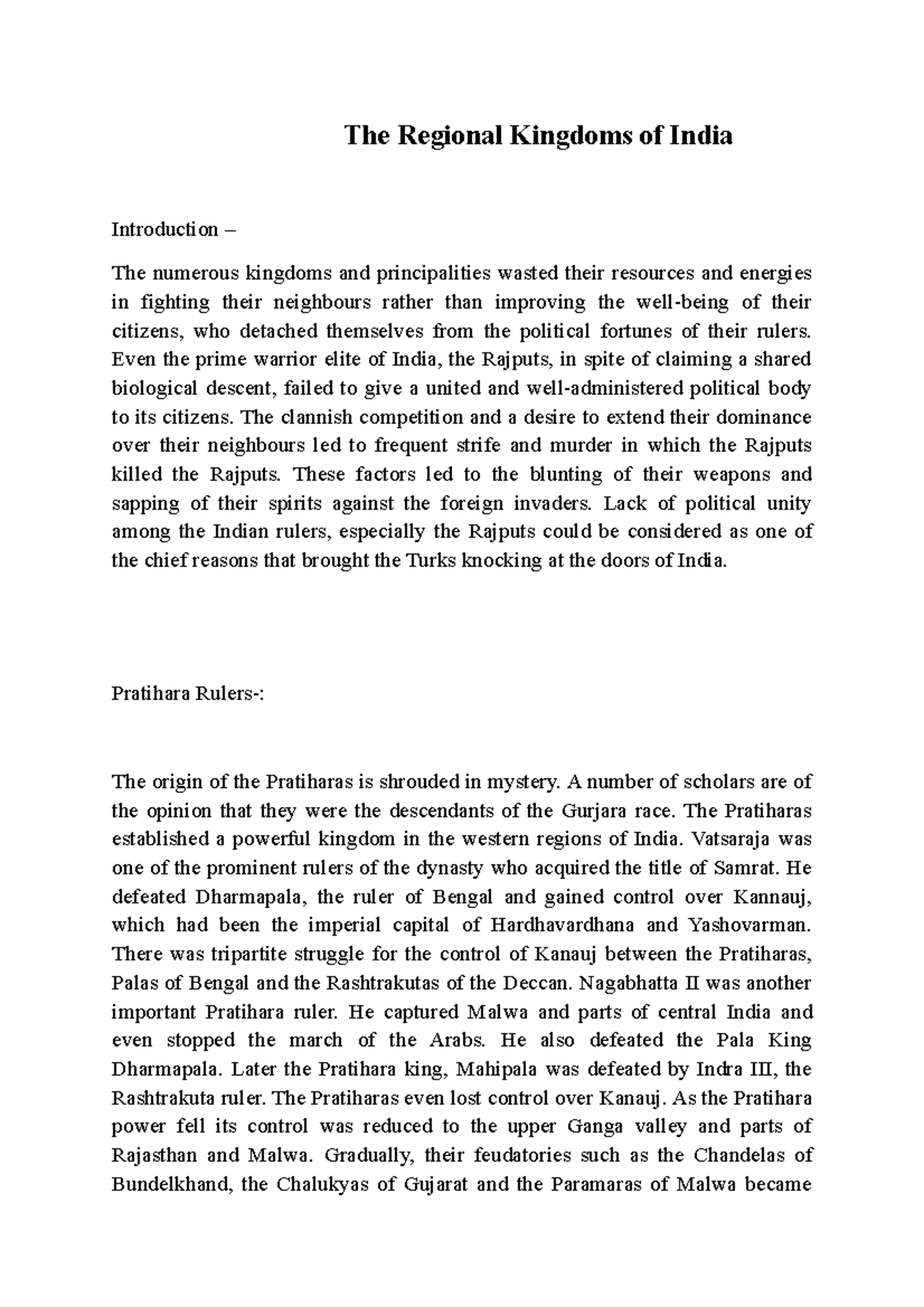 the-regional-kingdoms-of-india-the-regional-kingdoms-of-india