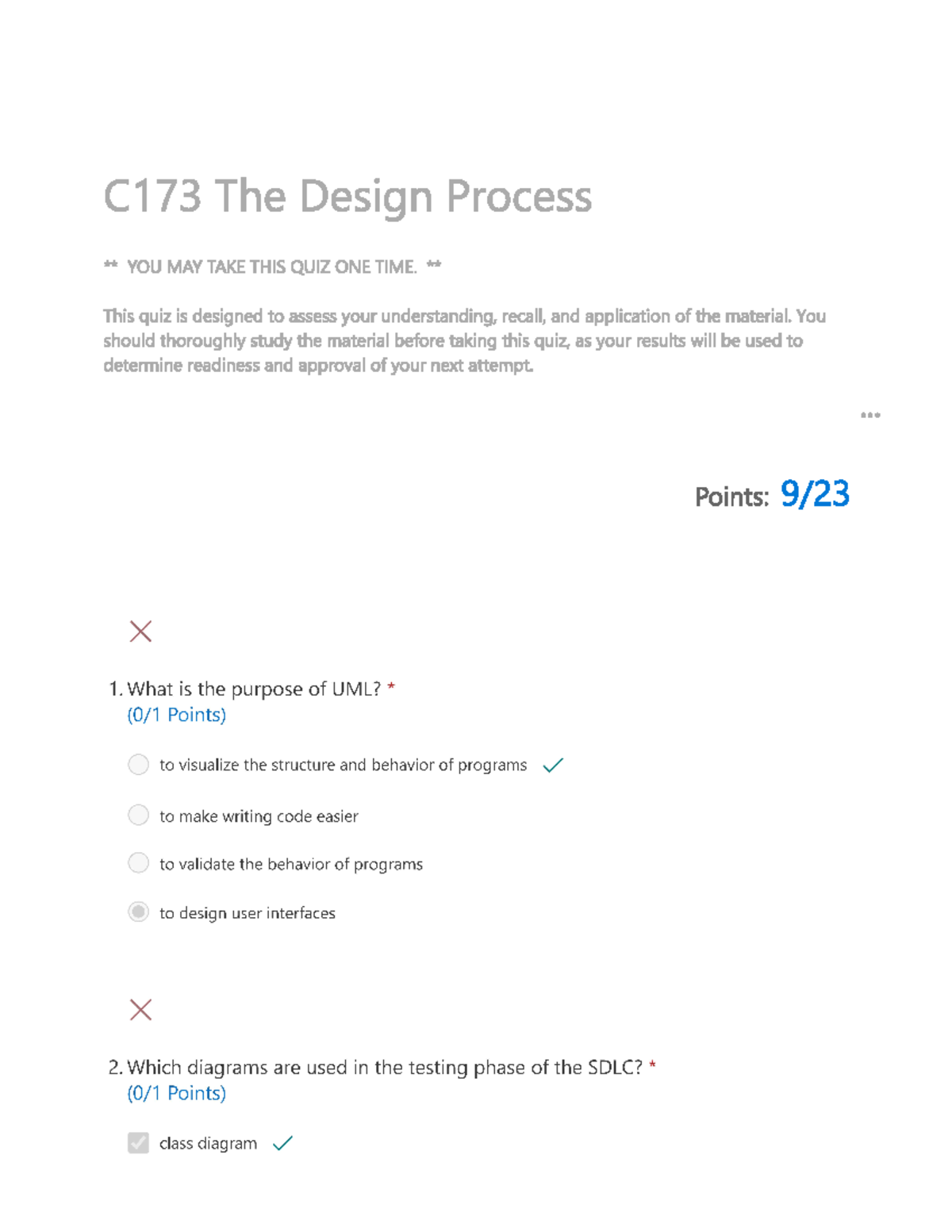 The design process answers - ITEC C173 - Studocu