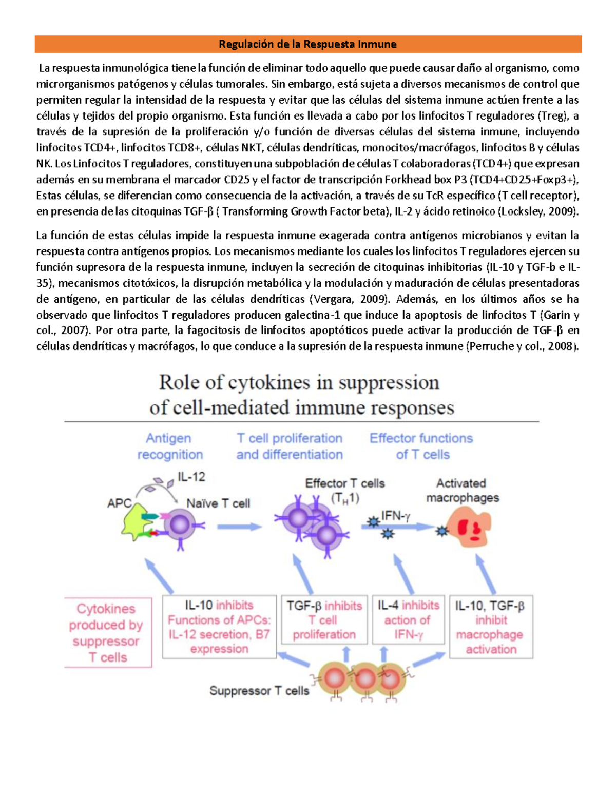 Repaso de inmunologia 1er parcial - Warning: TT: undefined function: 32 Warning: TT: undefined ...