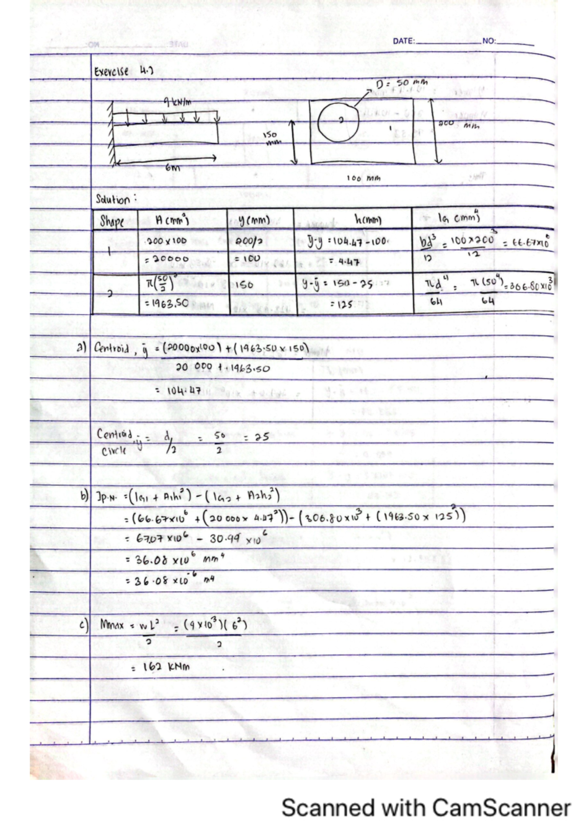 Exercise 4 - Engineering Design - Studocu