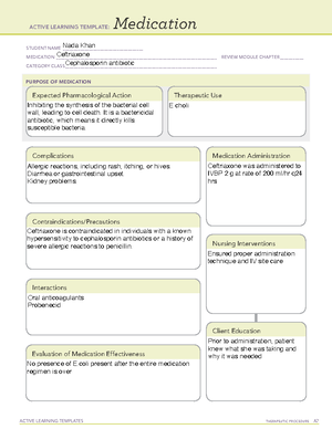 Propofol - ati template - ACTIVE LEARNING TEMPLATES TherapeuTic ...