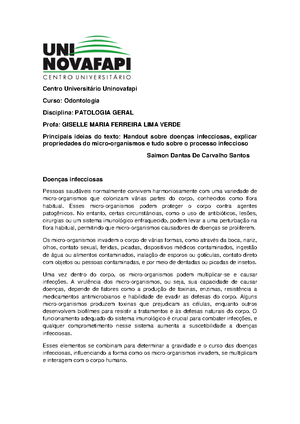 Semana 1 - Neuropatia Diabtica Perifrica e Doena Arterial - Semana 1 ...