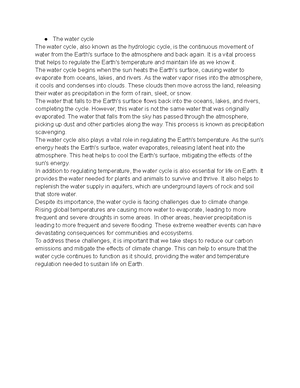 Brief overview of the types of pollution (air, water, soil, noise ...