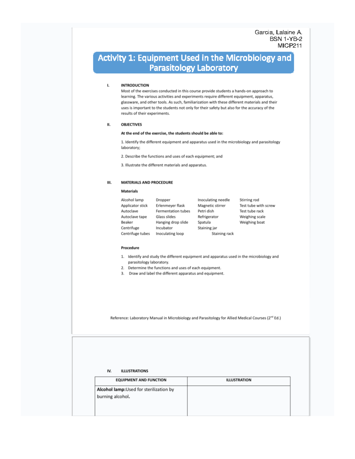 Activity 1-Equipment-Used-in-the-Microbiology-and-Parasitology ...