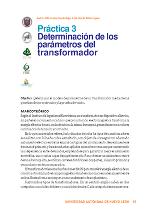 Lab de maquinas electricas fime Practica 2 - UNIVERSIDAD AUTÓNOMA DE NUEVO LEÓN FACULTAD DE ...