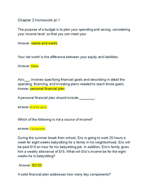 Chapter 3 homework Pt - help you with some answers on the home work. - Chapter 3 homework Pt ...