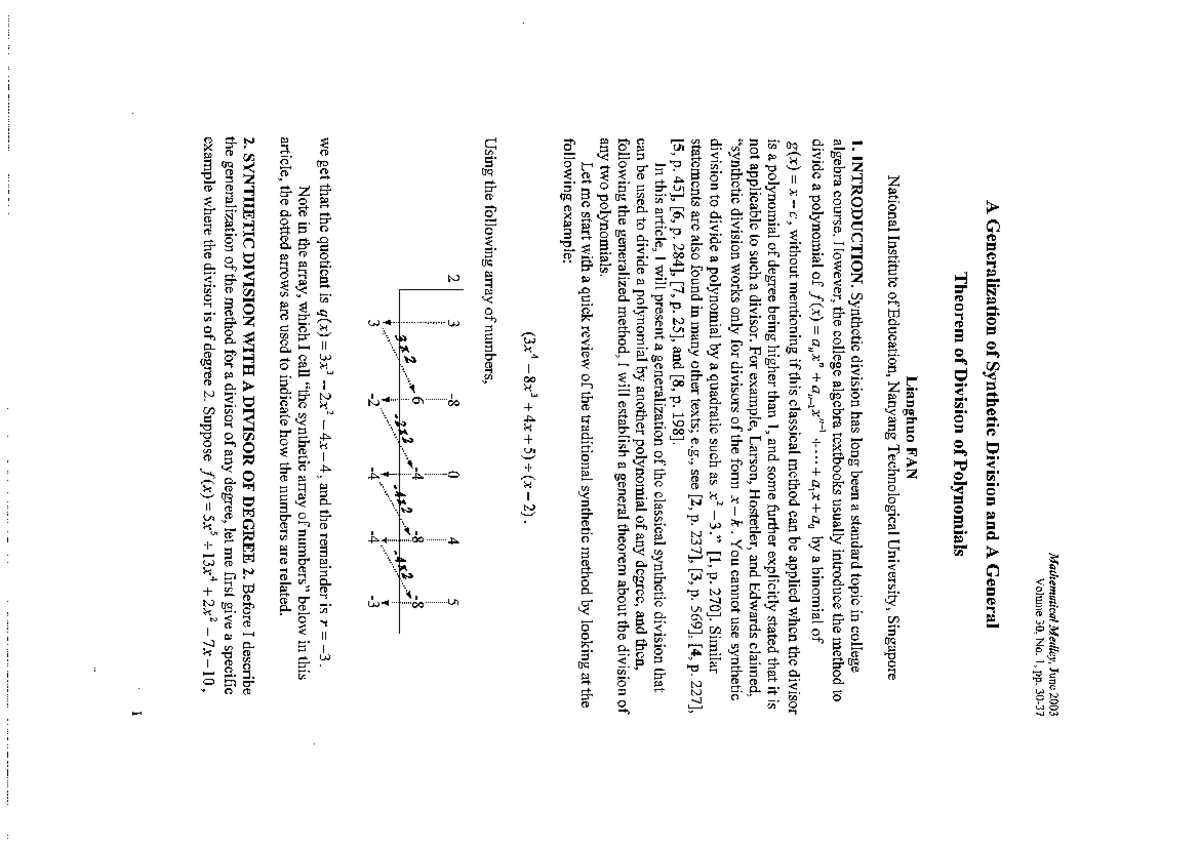 ADAM Larkin - notes - Mathematical Medley, June 2003 Volume 30, No. 1 ...