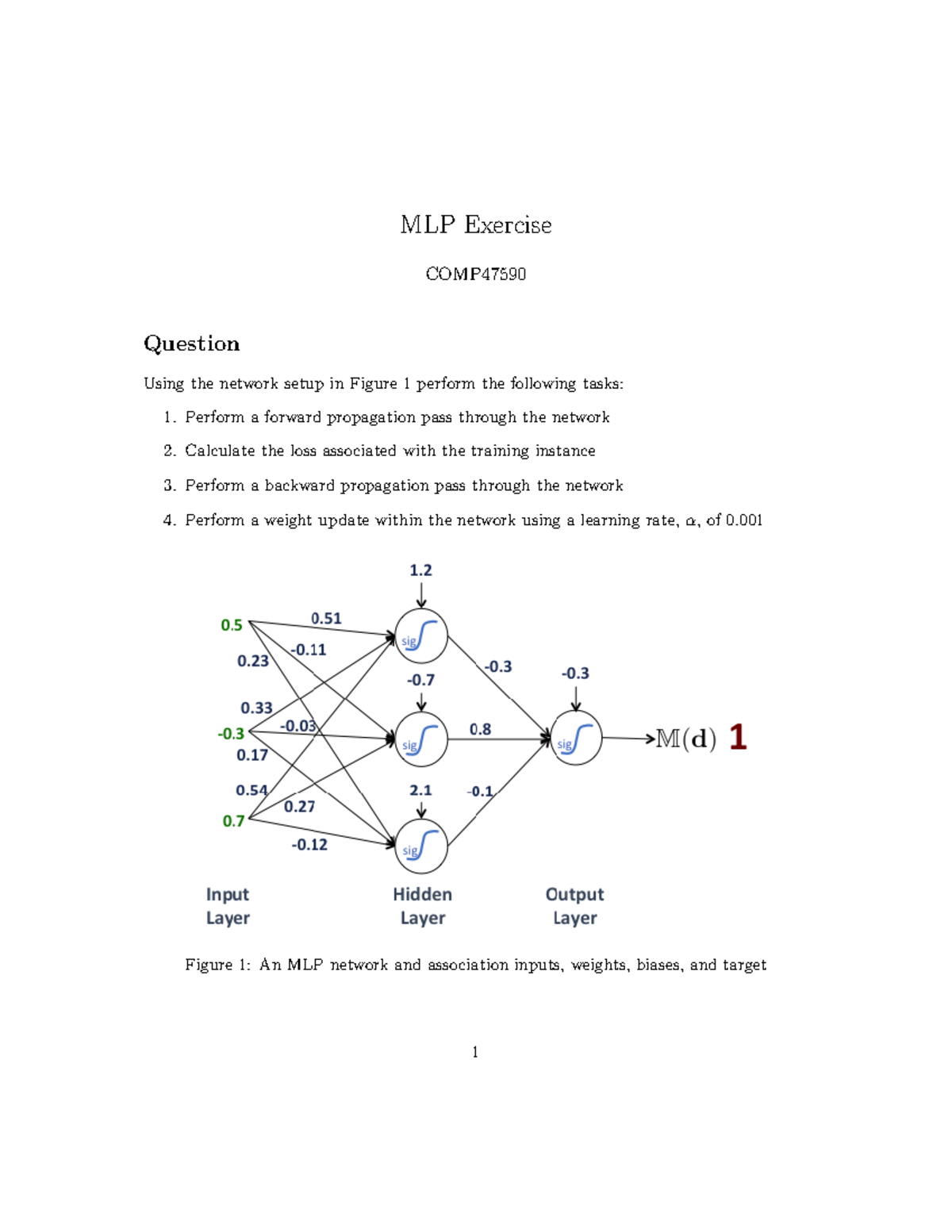 L07 MLP Exercise Solution None None None - MLP Exercise COMP Question ...