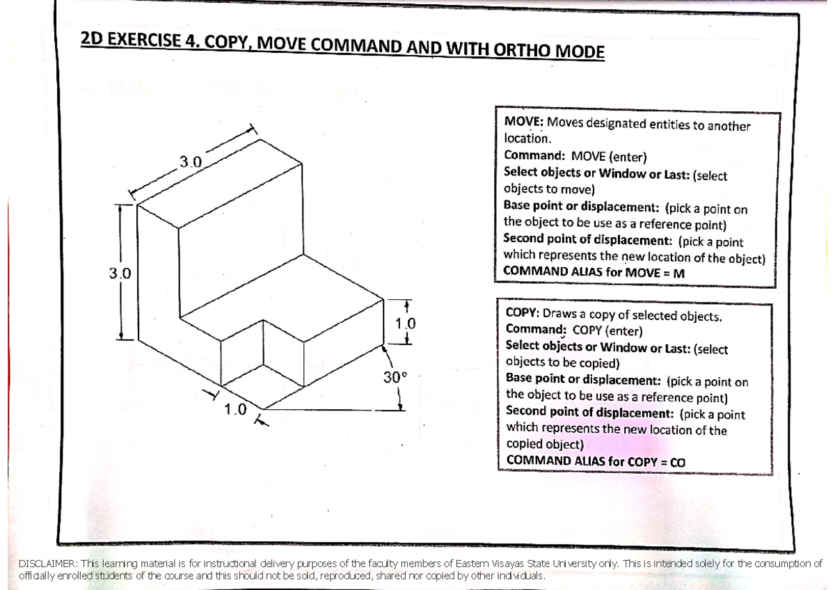 Exercise 4 - computer-aided design and drafting - Studocu