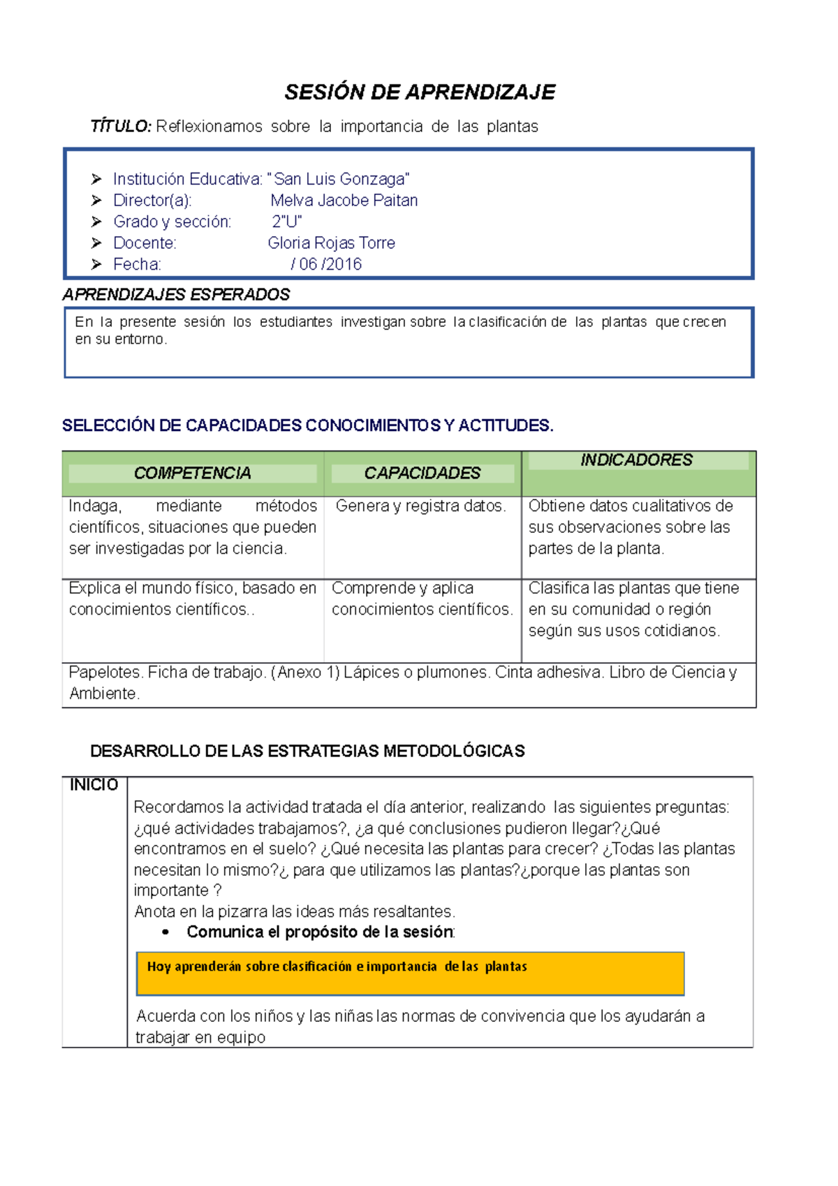 Clasificacion-de-plantas compress - SESIÓN DE APRENDIZAJE TÍTULO ...