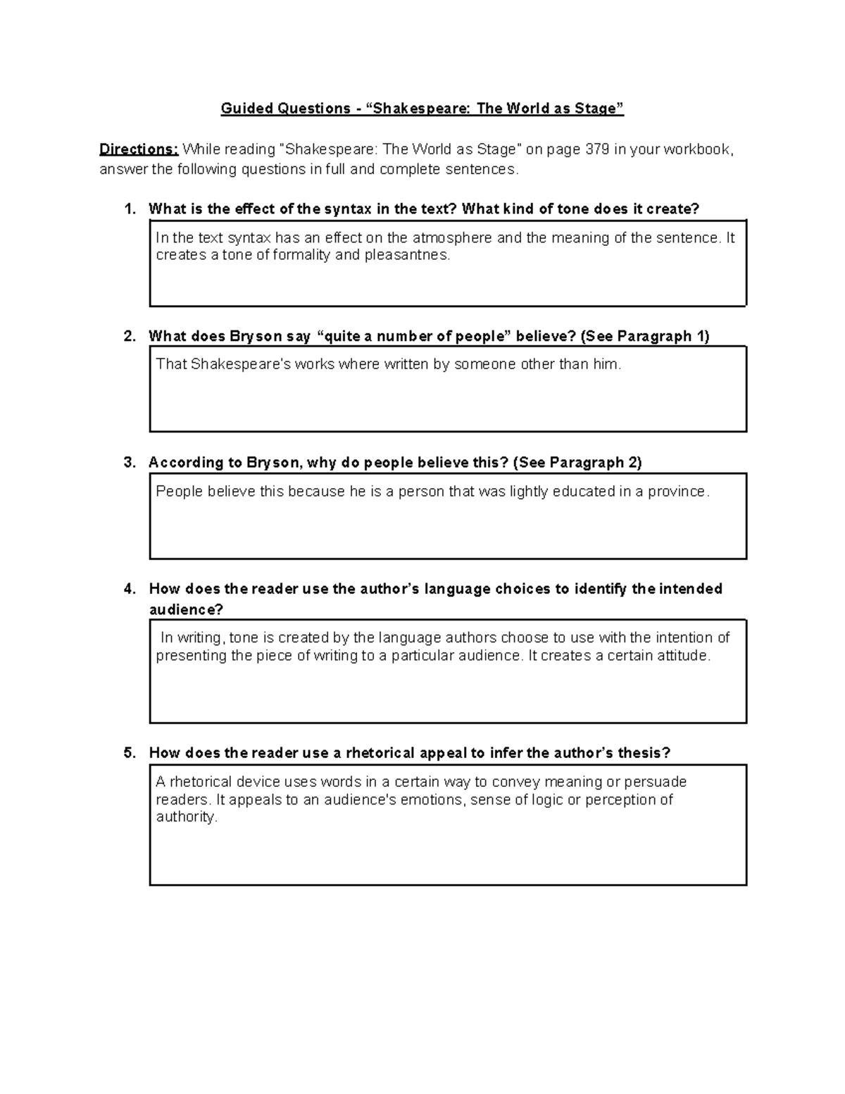 Rebecca Umanzor Parrasales - Shakespeare The World As Stage - Guided ...