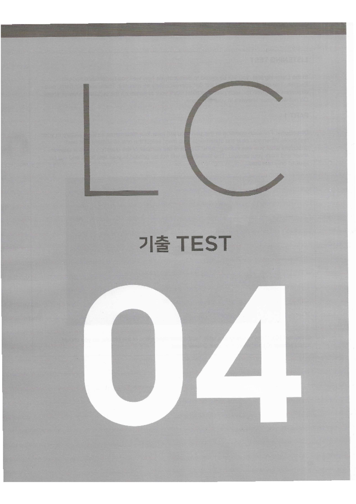 TEST 4 LC - test 4 - Toeic - Studocu