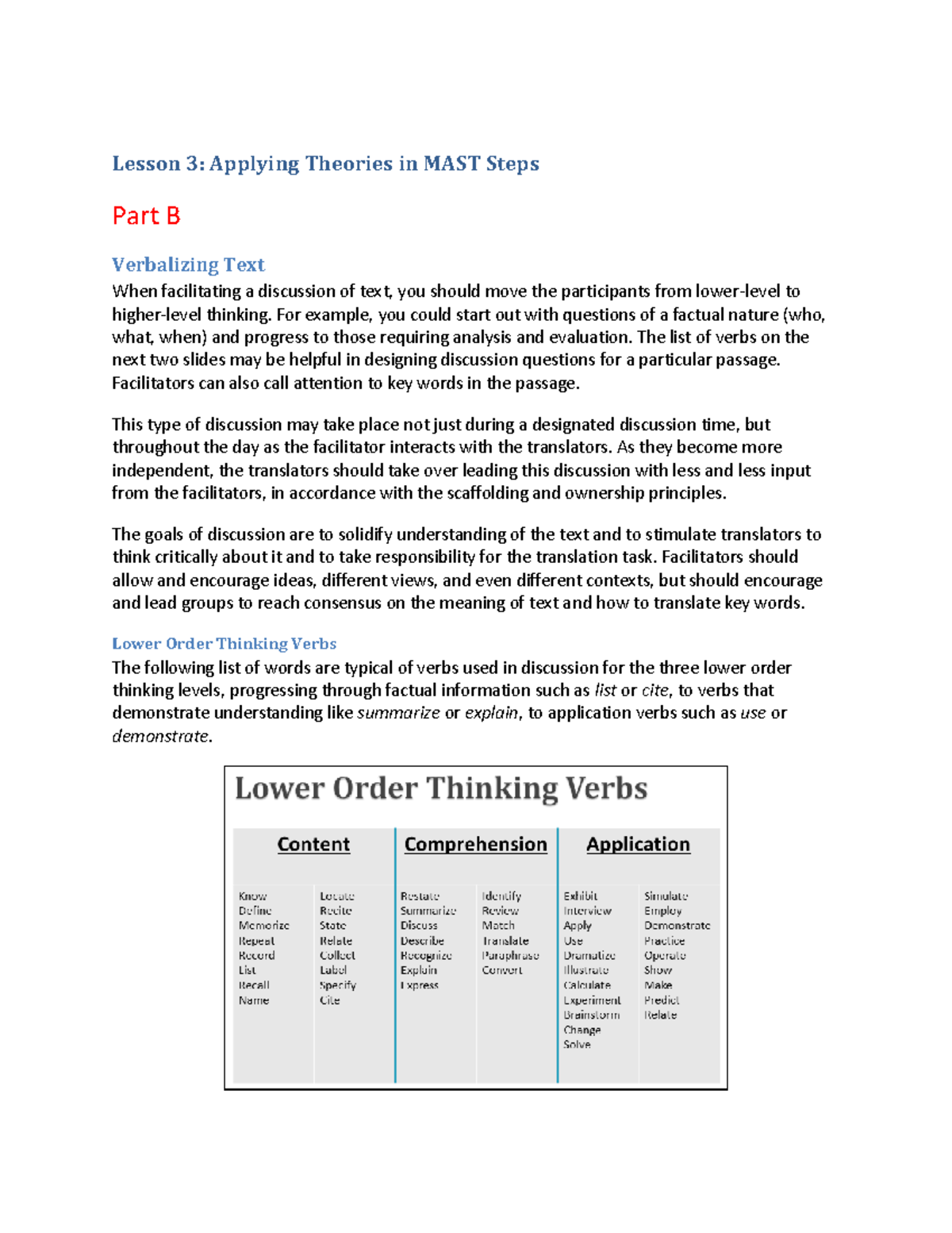 03b applying theories in mast steps script - Heat Transfer Processes ...