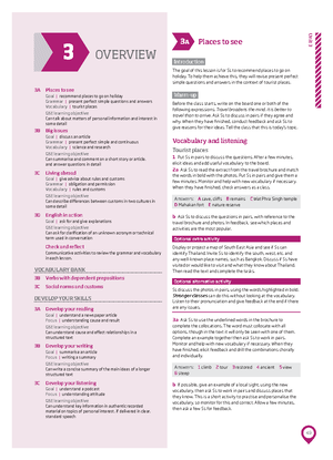 Roadmap B1 - Tchs Book Unit - 8 OVERVIEW 8A Changing rules Goal | talk about rules Grammar ...