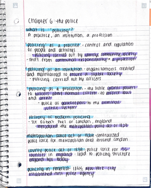 CJ 101 - Chapter 7 - CJ 101 - Studocu