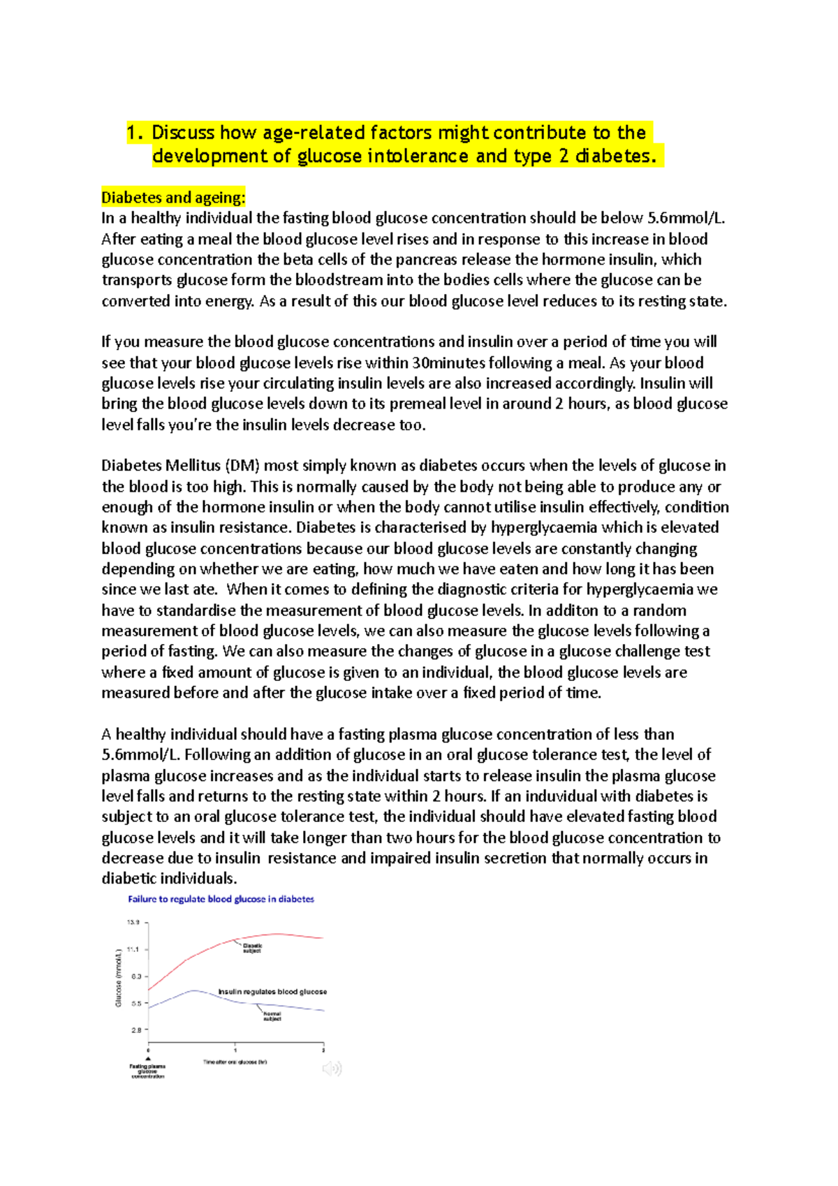 Lecture 8-21 notes - Research Paper - 1. Discuss how age-related ...