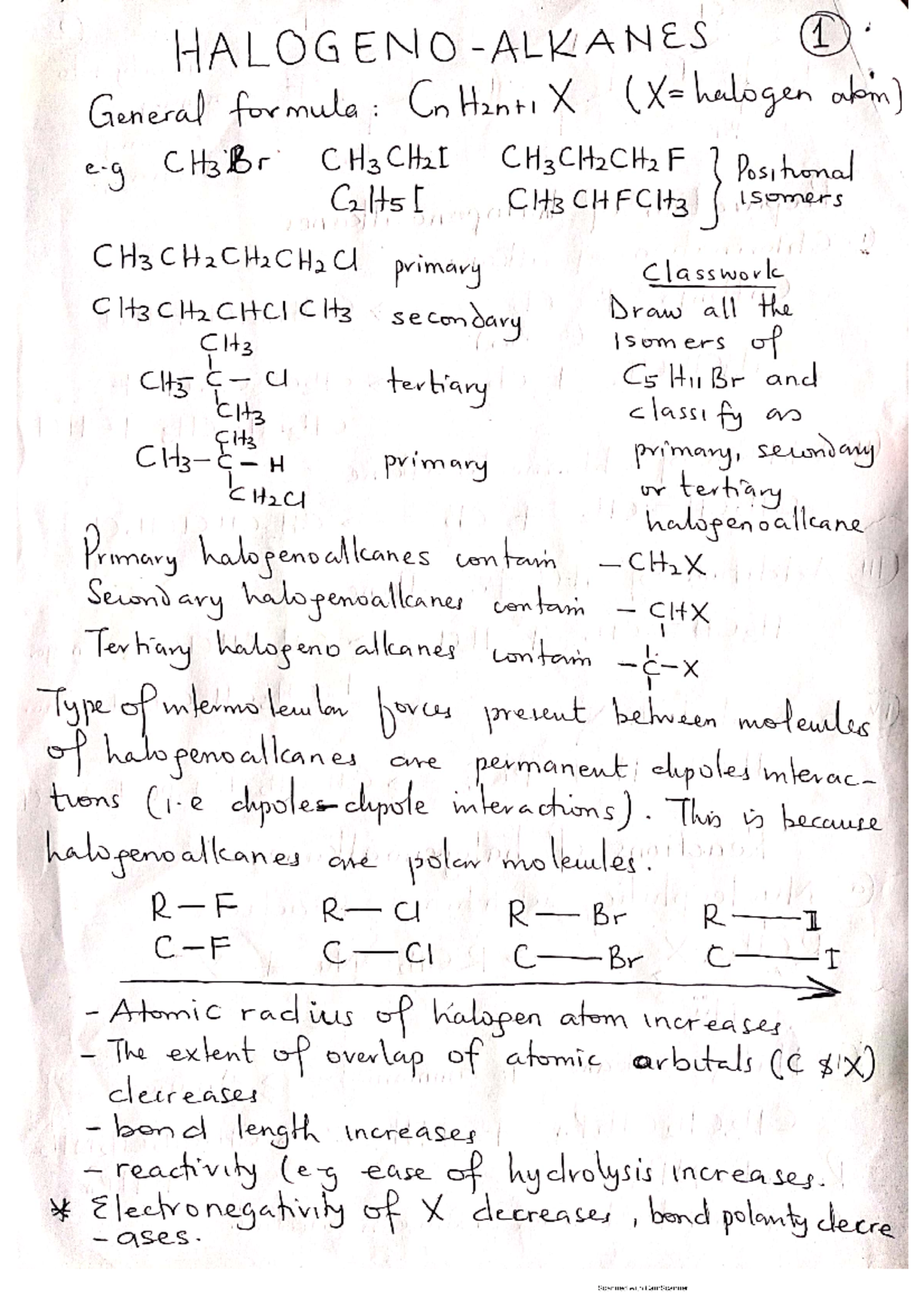 RX, ROH, RCOR, RCHO, Rcooh, Rcoor - Copy - Biology - Studocu