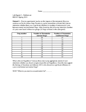Lab Report 1 problem set BIO15 S19 copy - Datasets for Lab Report 1 BIO ...