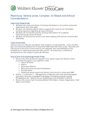 Harriet Capers - Clinical Judgement Case Studies Clinical - CJM-Table ...