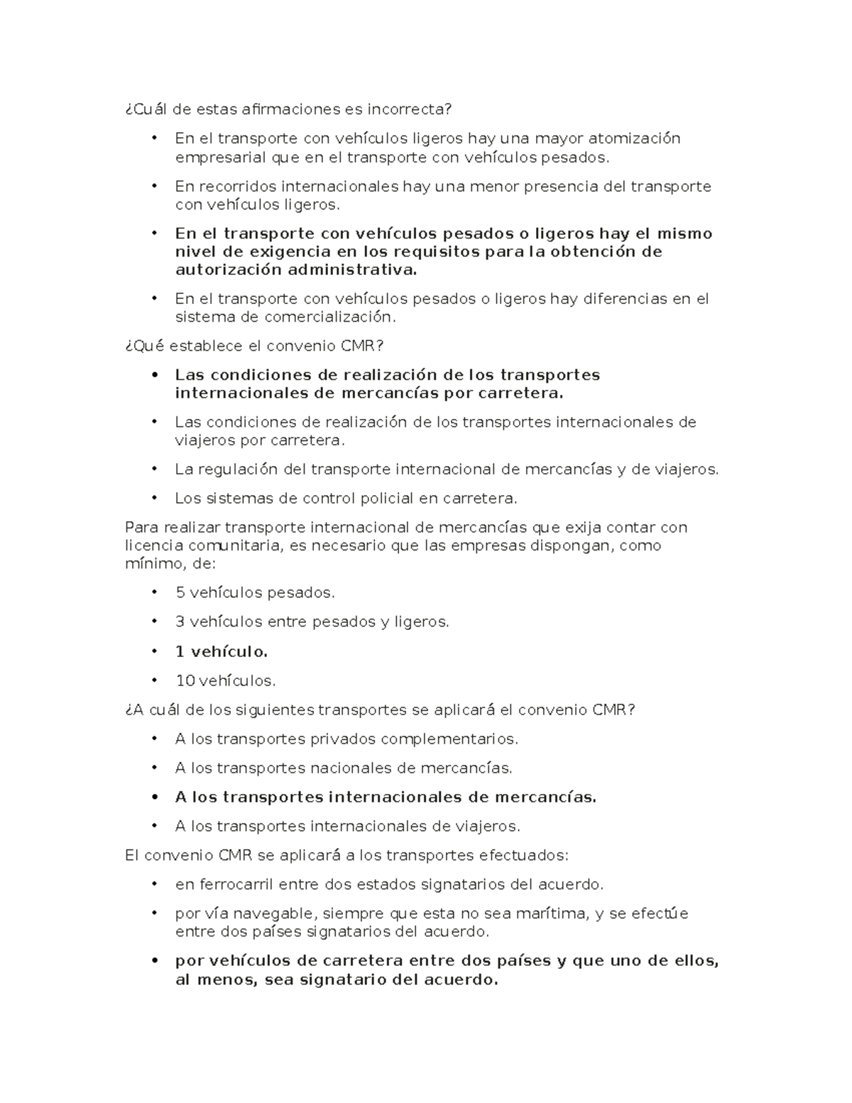 Respuestas correctas tim test 1 - ¿Cuál de estas afirmaciones es ...