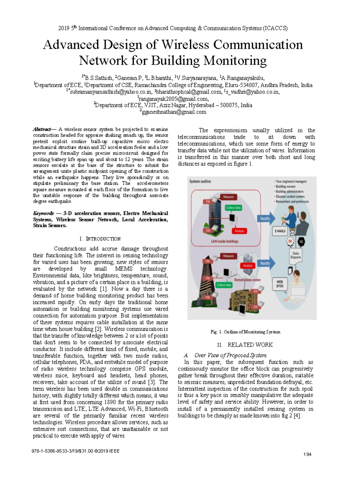 Advanced Design of Wireless Communication Network for Building ...