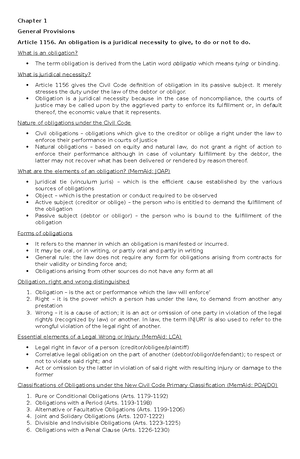 Chapter 3 Section 2 - Obligations with a period - Chapter 3 Different Kinds of Obligations ...