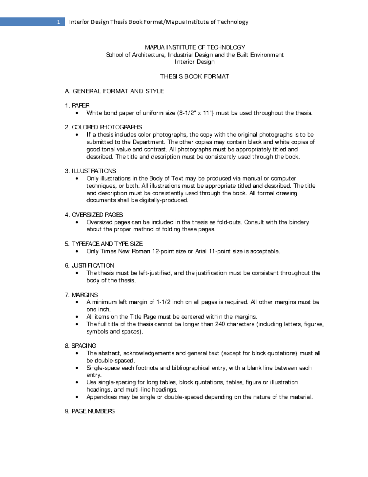 Pdfcoffee - THESIS UPDATED FORMAT FOR MAPUA - MAPUA INSTITUTE OF ...